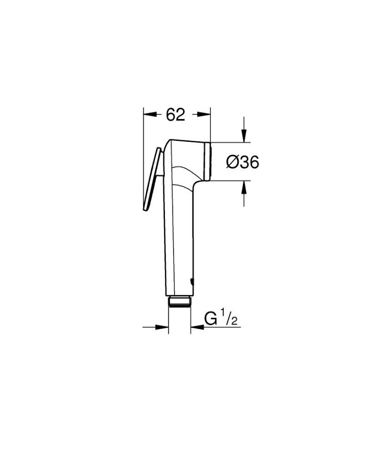 Grohe New Tempesta-F Trigger Spray - 28020L01 Stop Valf Grohe New ...